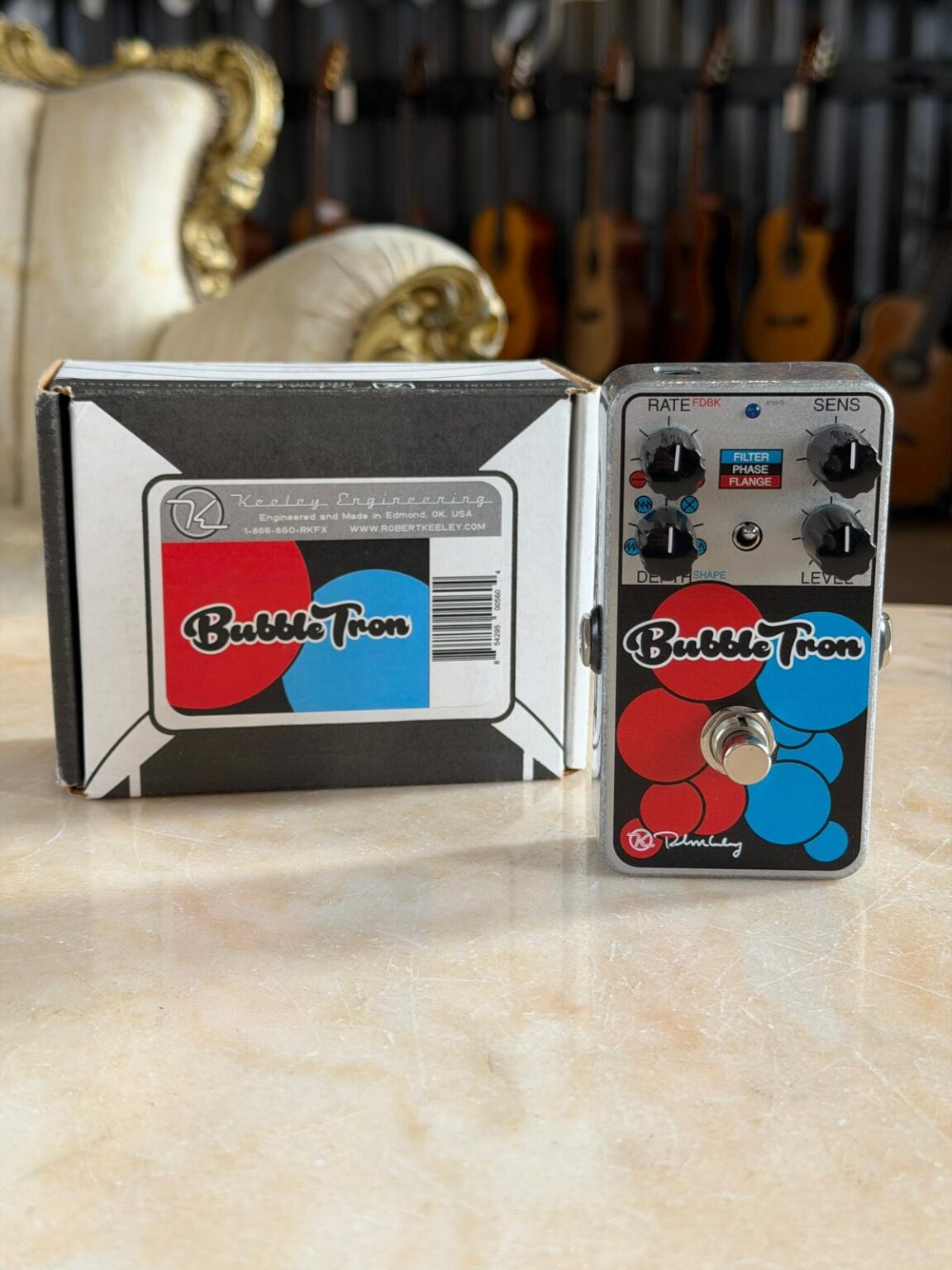 Keeley Bubble Tron Flanger/Phaser – Brahms Strumenti Musicali